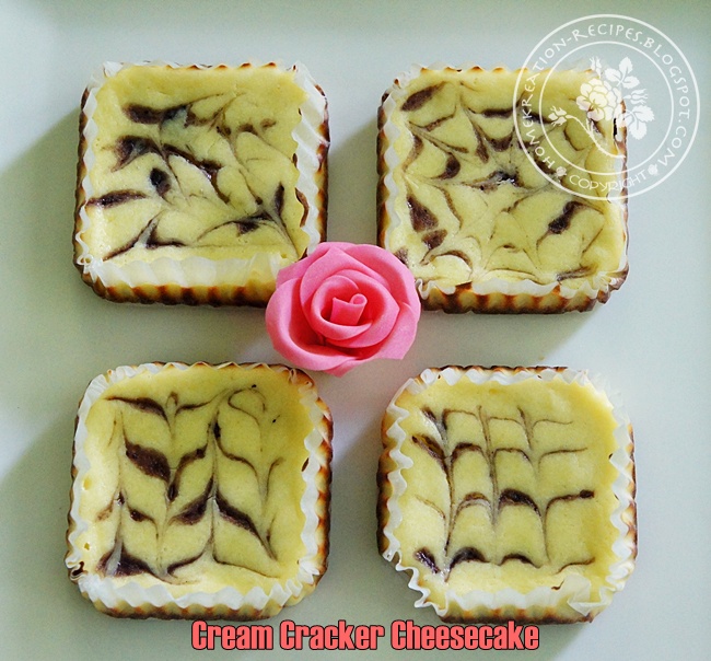 HomeKreation - Kitchen Corner: Cream Cracker Cheesecake
