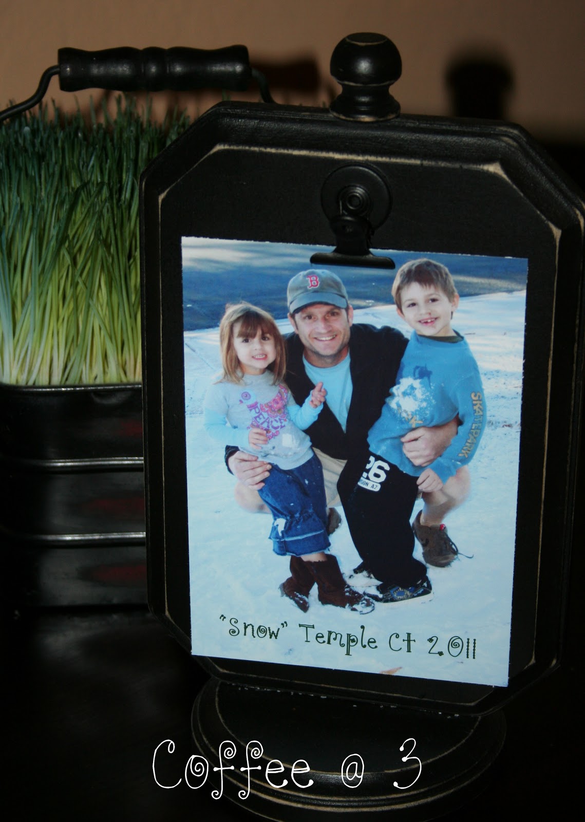Coffee @ 3: Clip Picture Frame