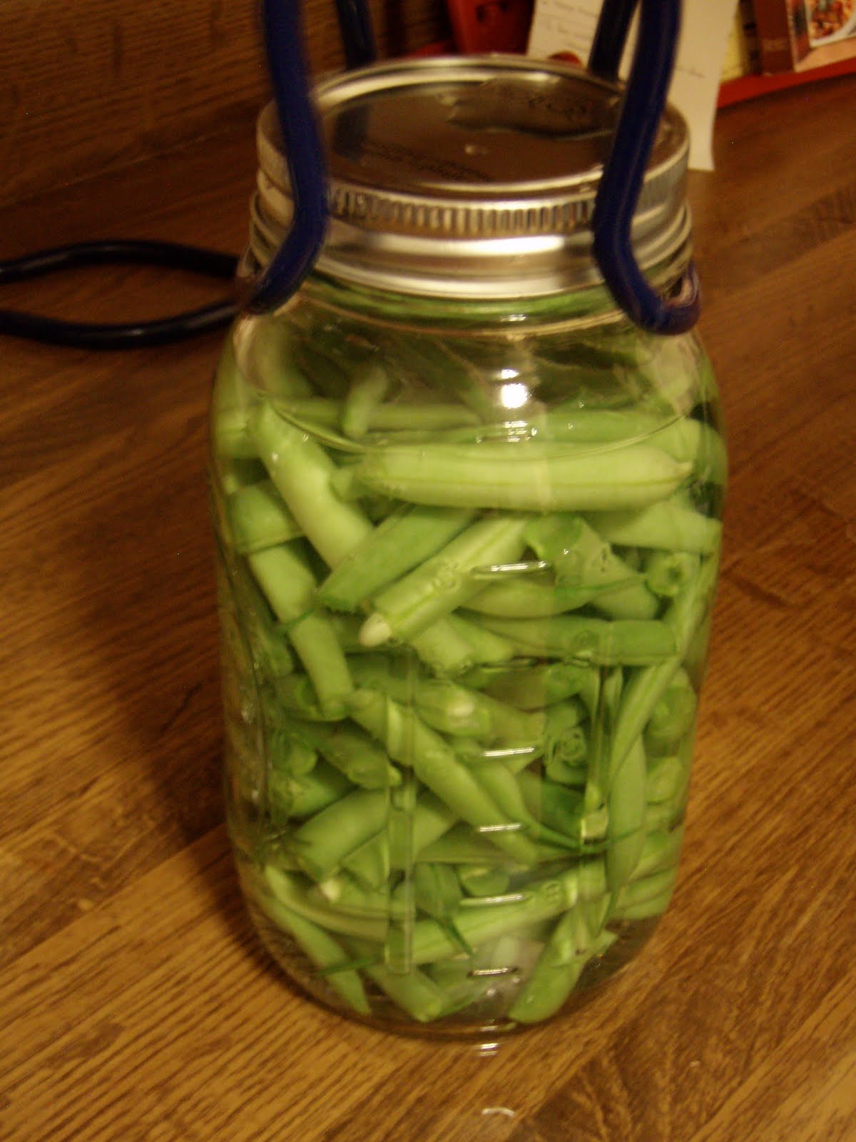 Outside the box!: Canning green beans