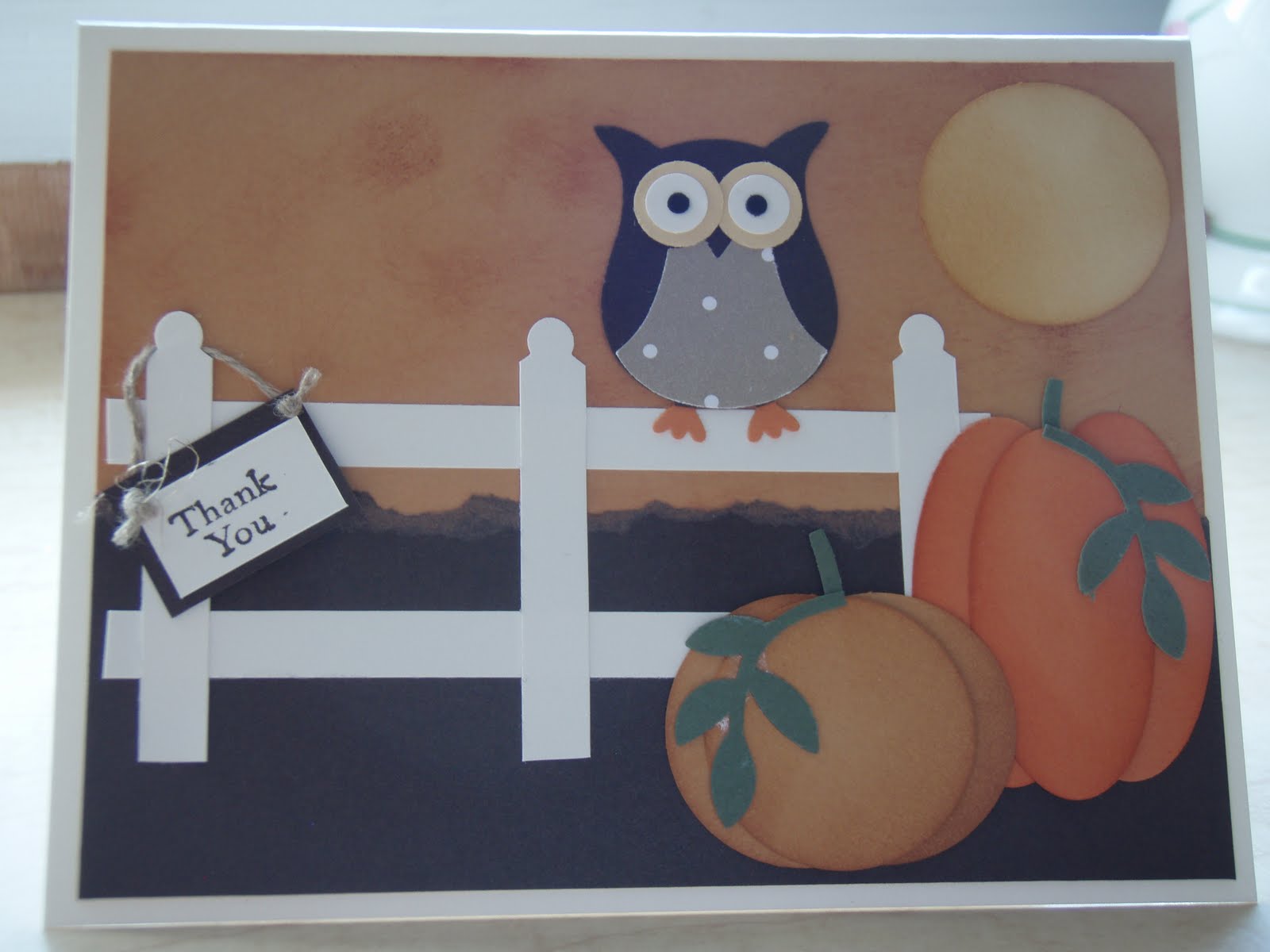 Outside the box!: Handmade cards for Fall