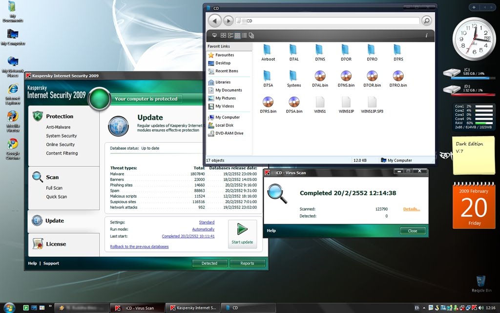 Windows Xp Dark Edition V7 - moxascope