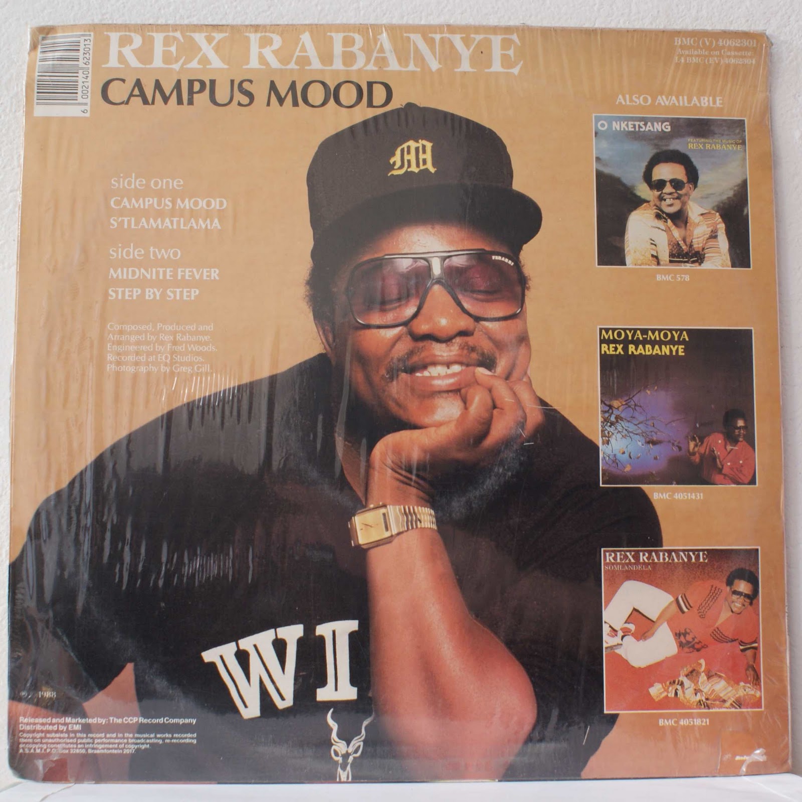 Afro-Synth: REX RABANYE - Campus Mood (1988)