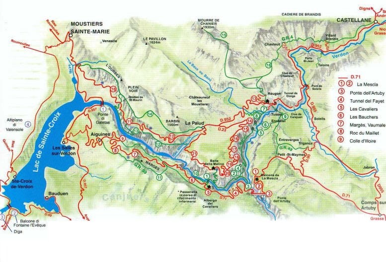 Istanti: Gole del Verdon