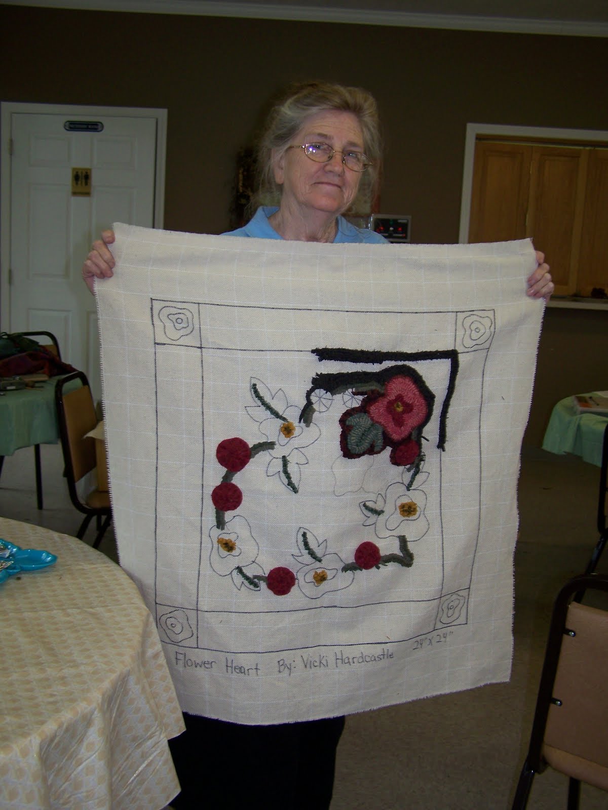 The Hogscald Holler: Rugs From Anita White Camp....