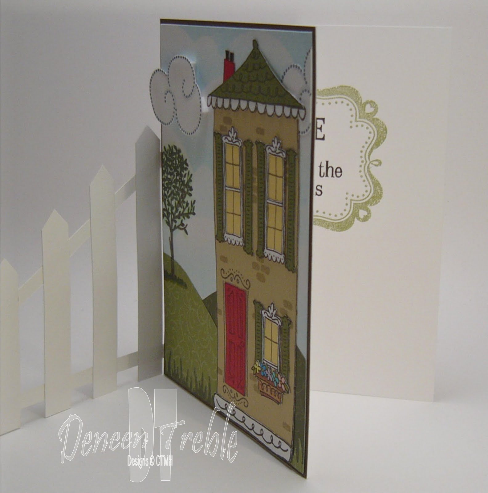 A Path of Paper: Cards With A Gate That Opens, w/ Tutorial!