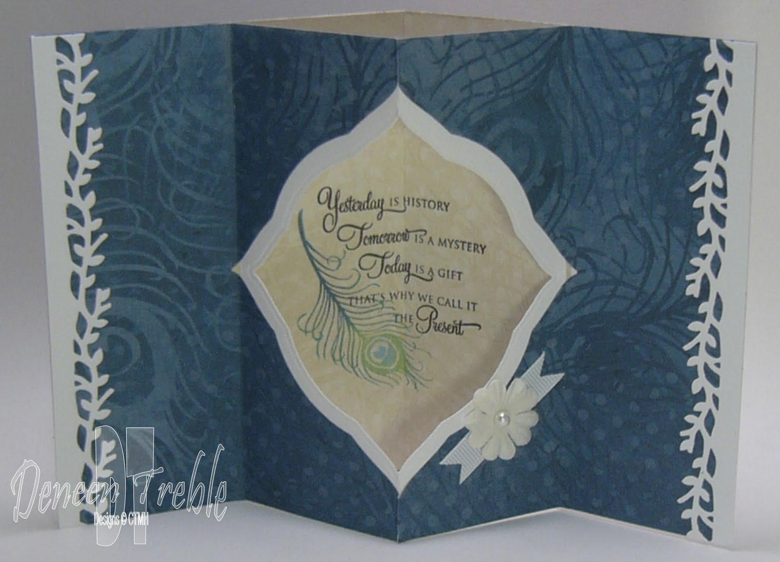 A Path of Paper: A Fancy Fold Card and Tutorial
