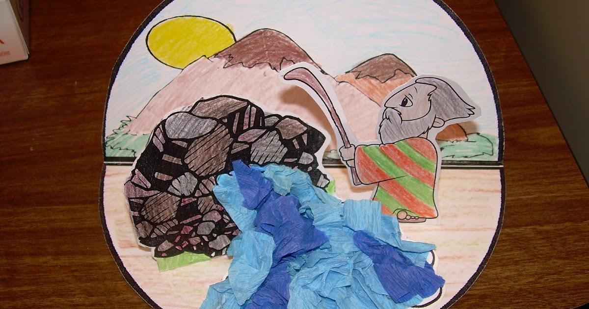 Hands On Bible Teacher: Moses Strikes the Rock