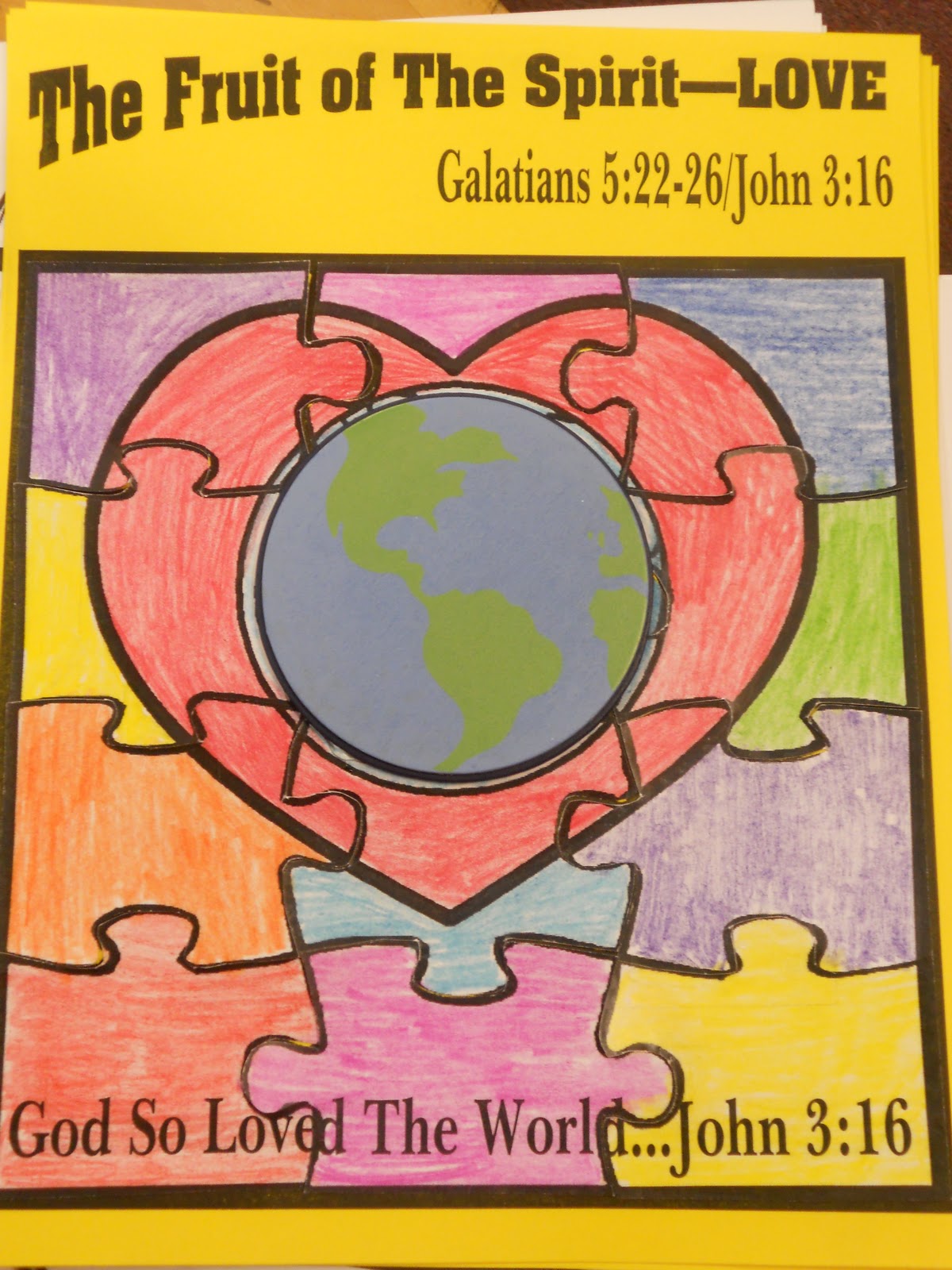 Hands On Bible Teacher: Fruit of the Spirit Lesson 3 LOVE