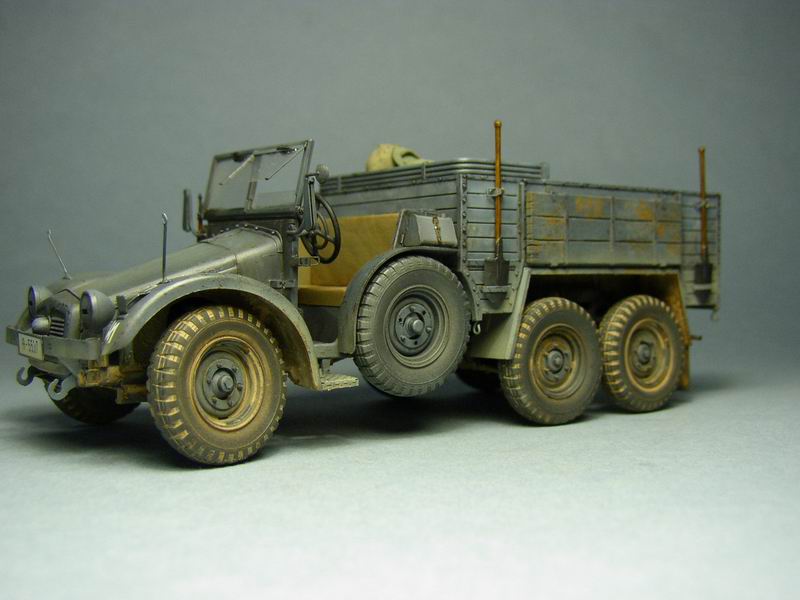 Béďův modelářský blog: Krupp Protze Kfz 70