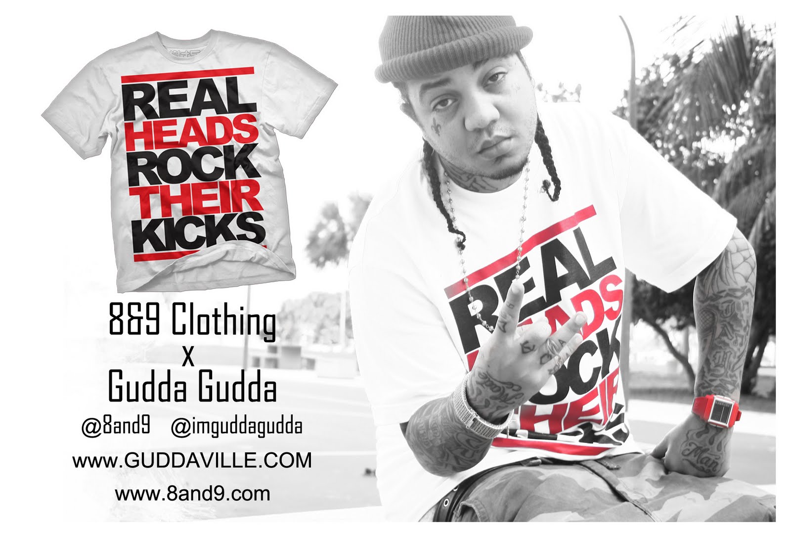 8&9 Designs - Blog: 8&9 x Gudda Check Our Sites Guddaville.com 8and9.com