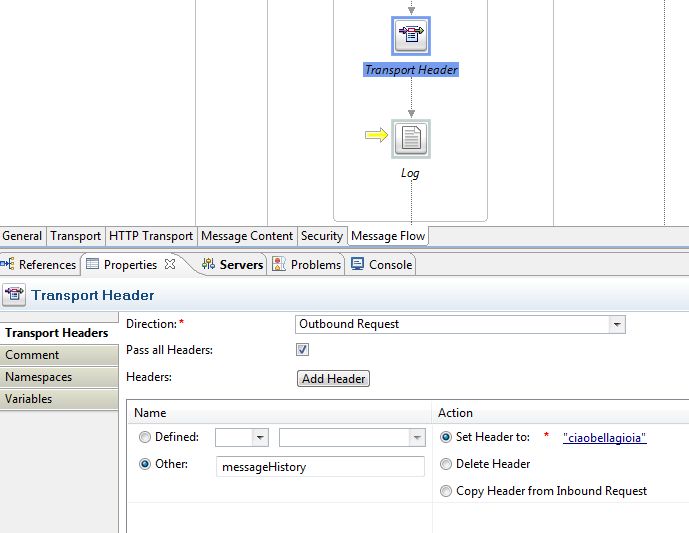 Java Mon Amour Osb Transport Headers