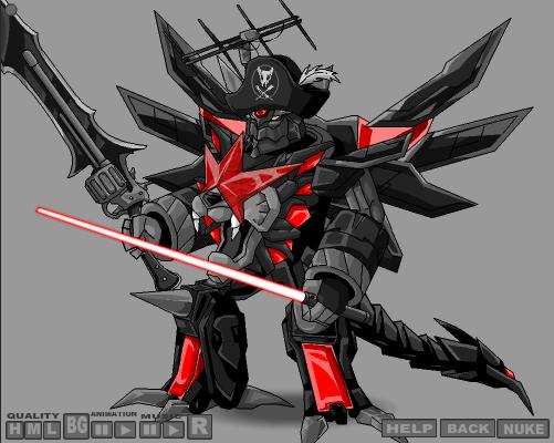 Awesomer Than Thou: Game Review: Mecha Dress Up Game