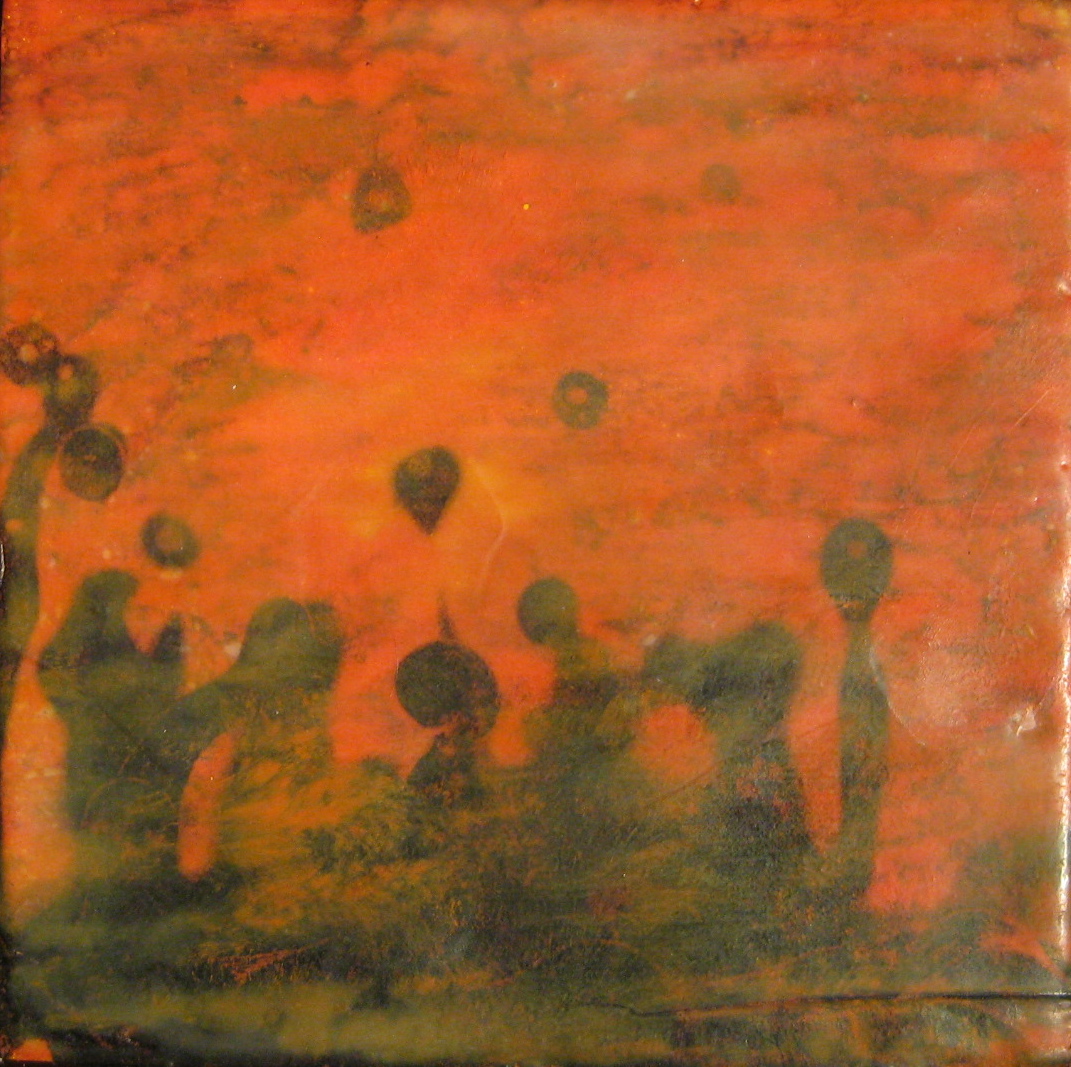 gk printmaking: Encaustic Painting 2010
