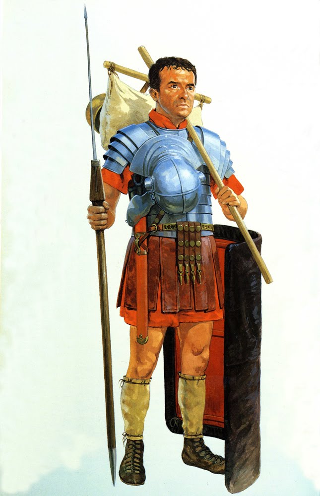 Soldati Romani del Tardo Impero: Legionari e cavaliere all'epoca di ...