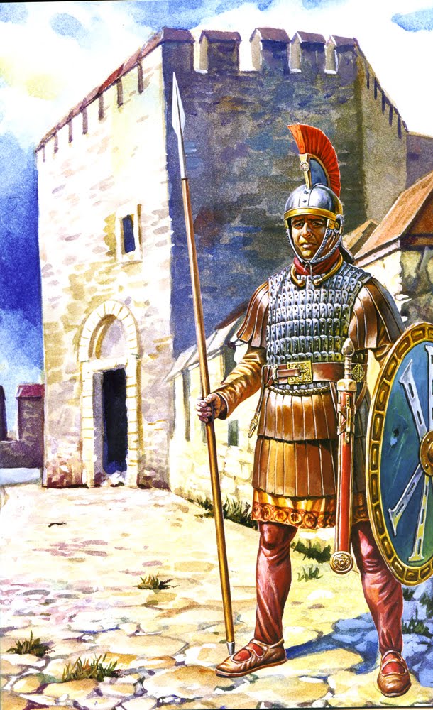 Soldati Romani del Tardo Impero: Soldati Romani nel V° secolo A.D.