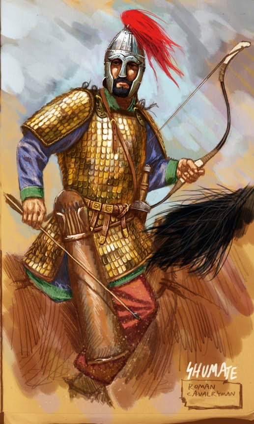 Soldati Romani del Tardo Impero: Soldati Romani nel V° secolo A.D.