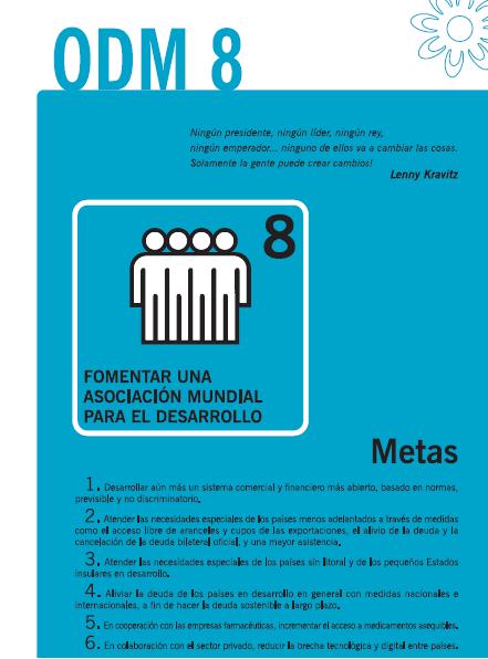 Los ODM son cosa nuestra: Guía didáctica: ODM 8