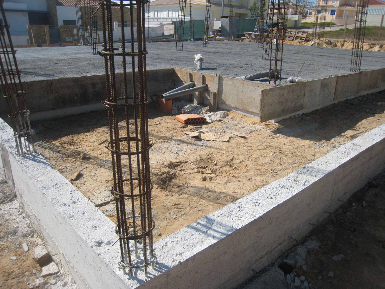 a nossa alegre casinha: Laje térrea