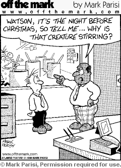 A Walk in the WoRds : Linguistics Cartoon Favorites - Christmas Semantics