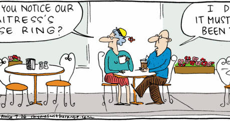 A Walk in the WoRds : Nose Ring Ambiguity Diagrammed