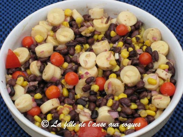 La fille de l'anse aux coques: SALADE DE FÈVES NOIRES, DE COEURS DE ...