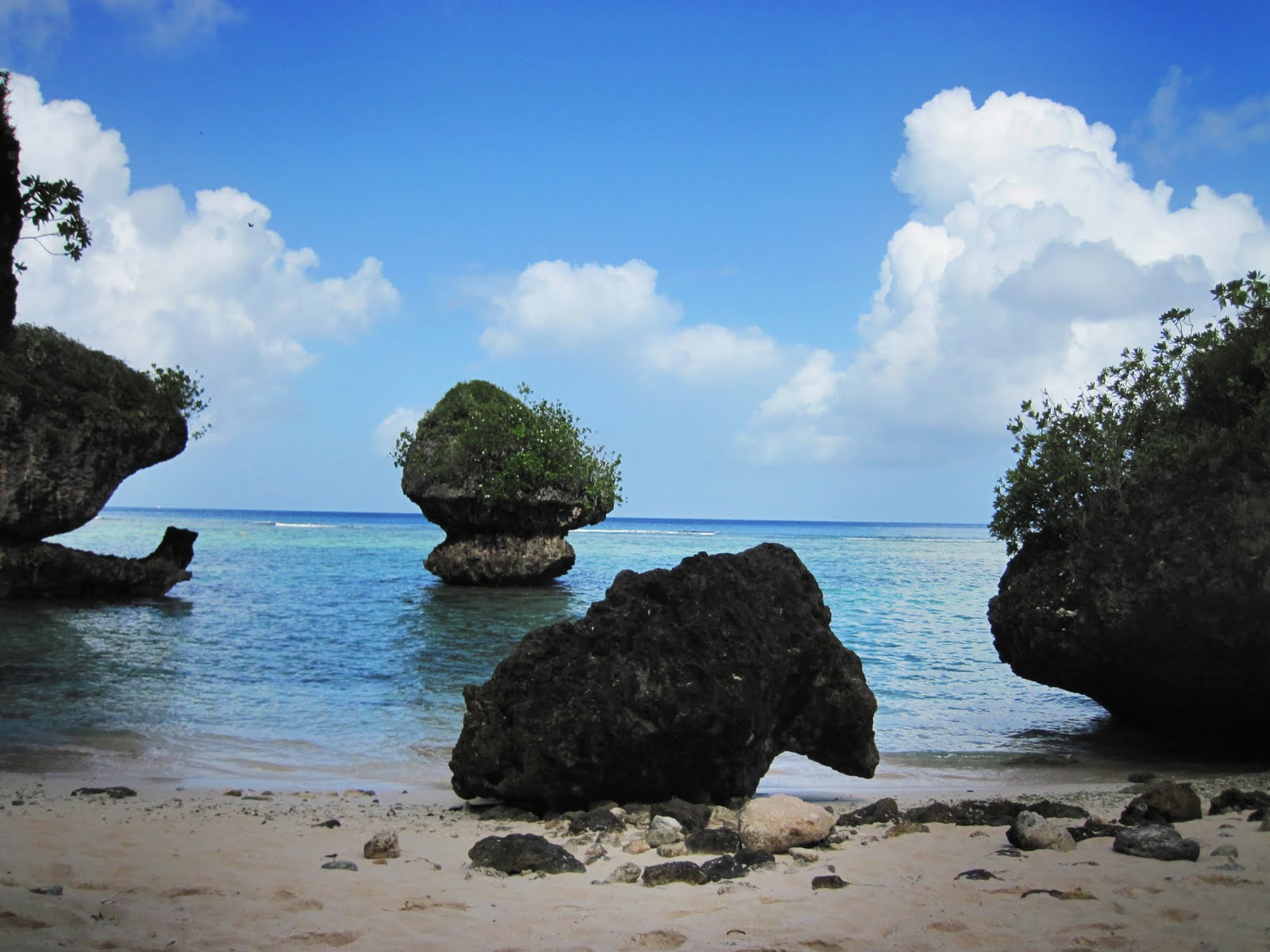 where the heck is guam?: shark's hole...