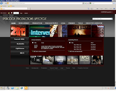Celina Moser Baginski | SharePoint Branding Portfolio: NBC: Peacock ...