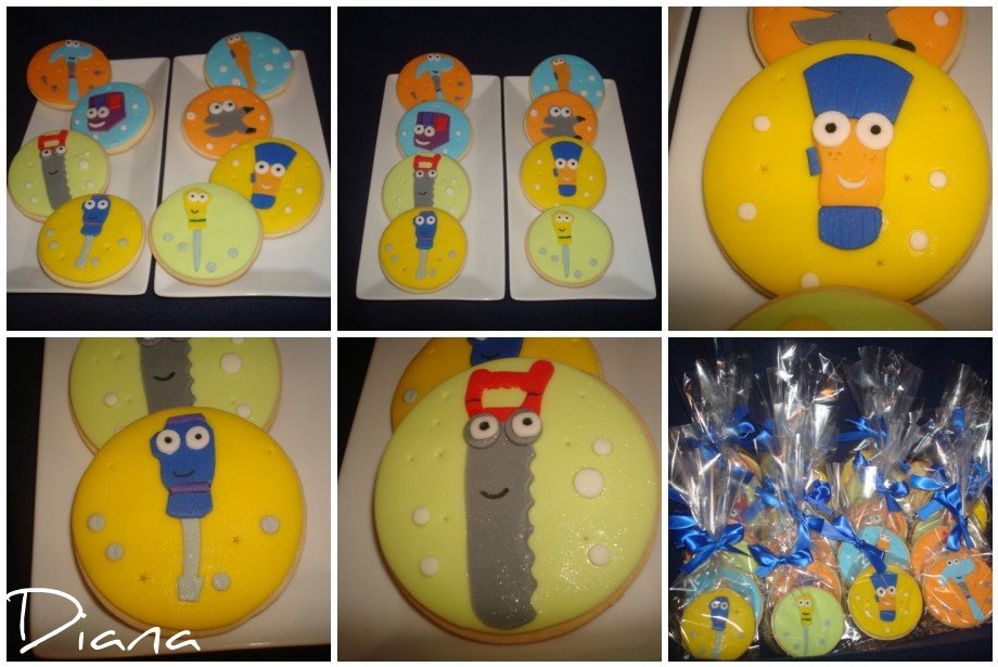 Cakes By Diana in Charlotte NC,: Handy Manny cookies