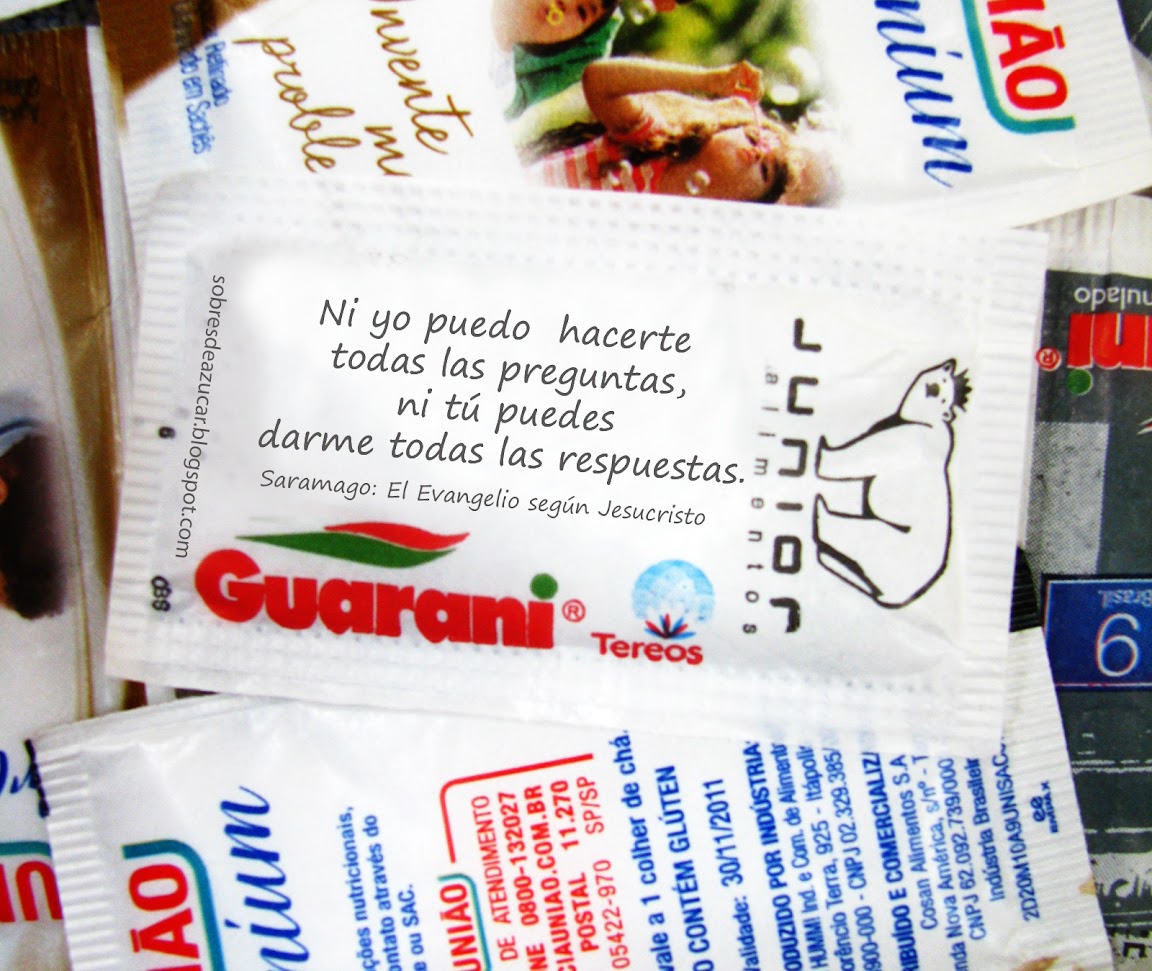 Frases para sobres de azúcar