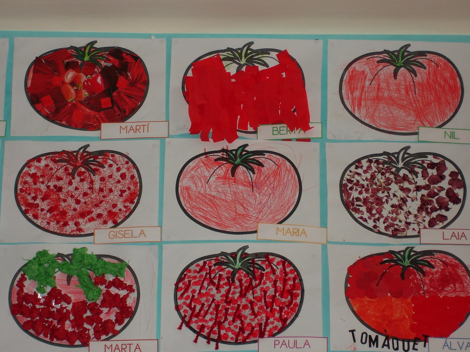 BLOC ESCOLA VEDRUNA PUIGCERDA: El color vermell