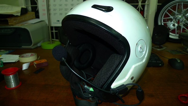 D24: Rally.Drift.Touge.Kart: DIY: Rally Helmet with Intercom