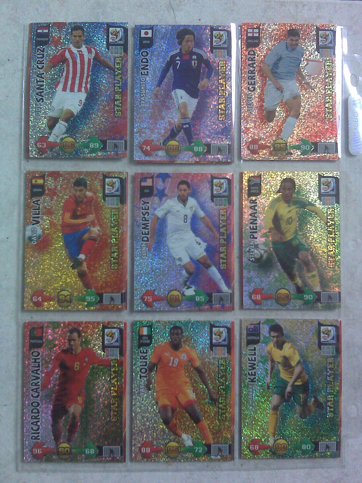 ALBUM PANINI TRADING CARDS MUNDIAL 2010