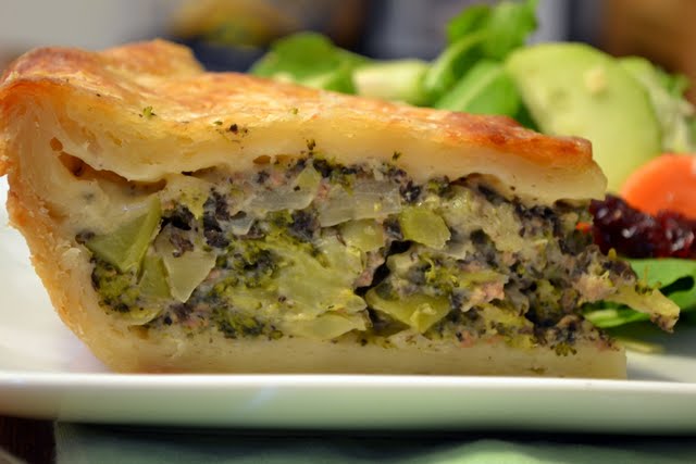 Anush Lini: Beef and Broccoli Pie (with a Cheddar Cheese Crust)