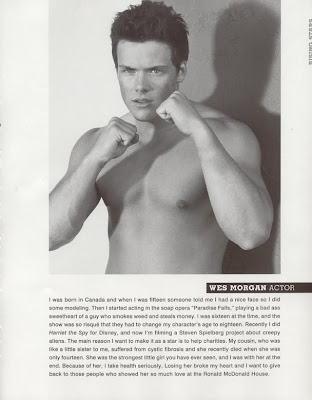 ELITE MODEL MANAGEMENT TORONTO : Wesley Morgan featured in A&F Quarterly!
