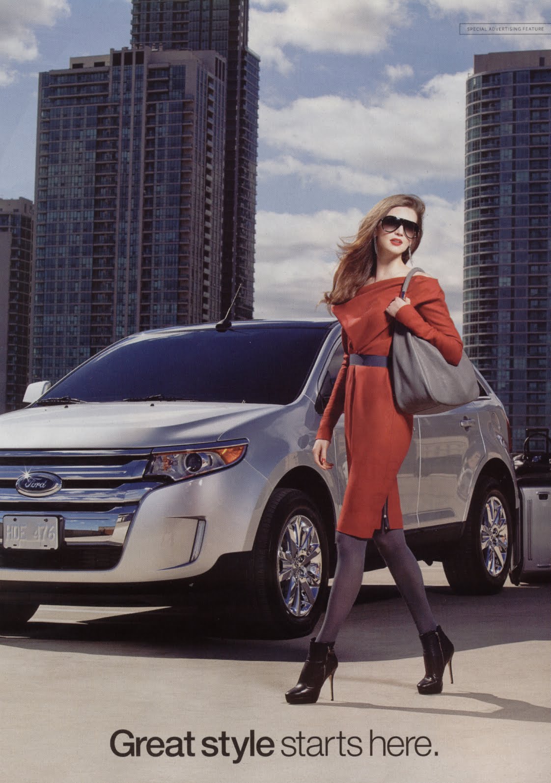 ELITE MODEL MANAGEMENT TORONTO : Marla B for Ford / FASHION Magazine