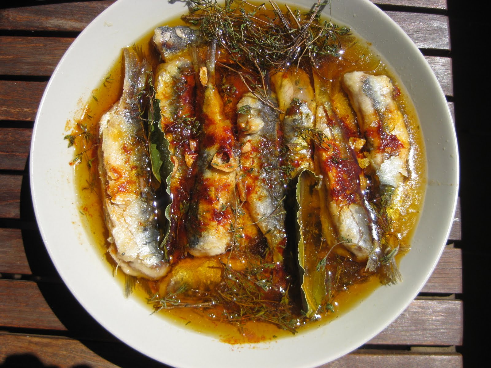 Catalan Cuisine Corner - CCC: Pickled sardines (Sardines en escabetx)
