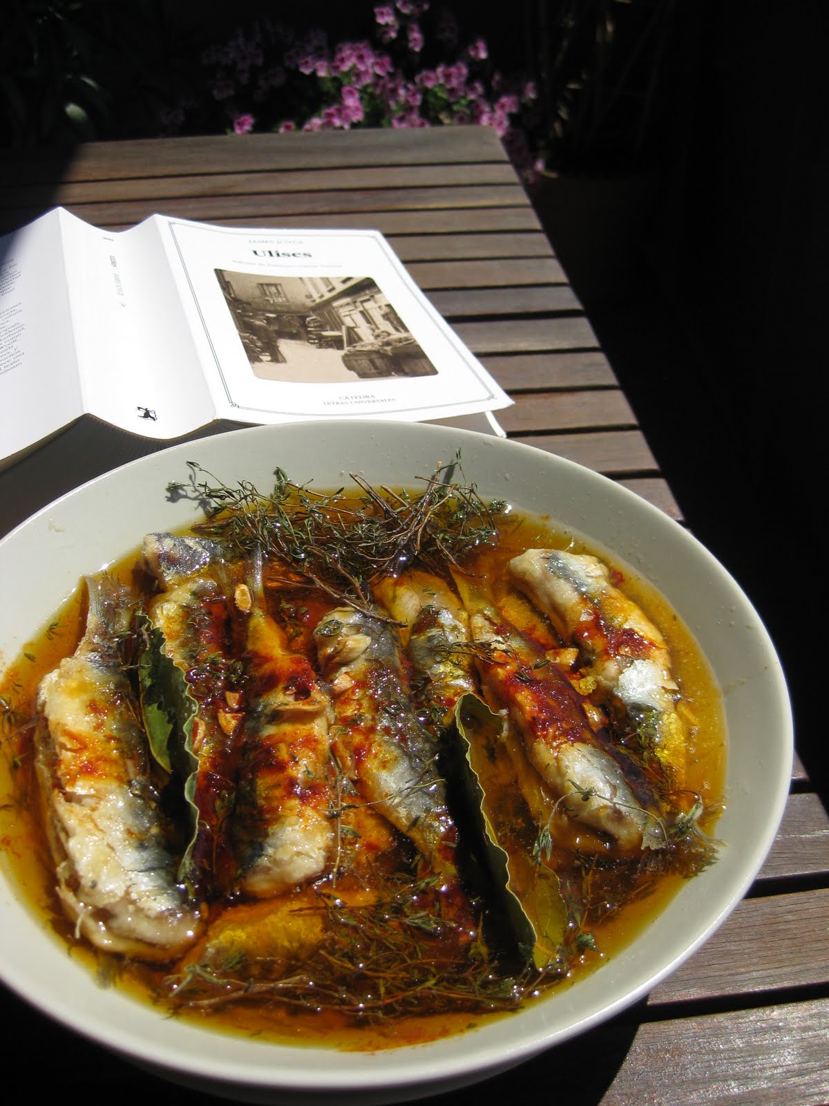 Catalan Cuisine Corner - CCC: Pickled sardines (Sardines en escabetx)