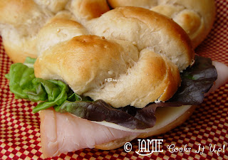 Cracked Wheat Feather Rolls - Jamie Cooks It Up