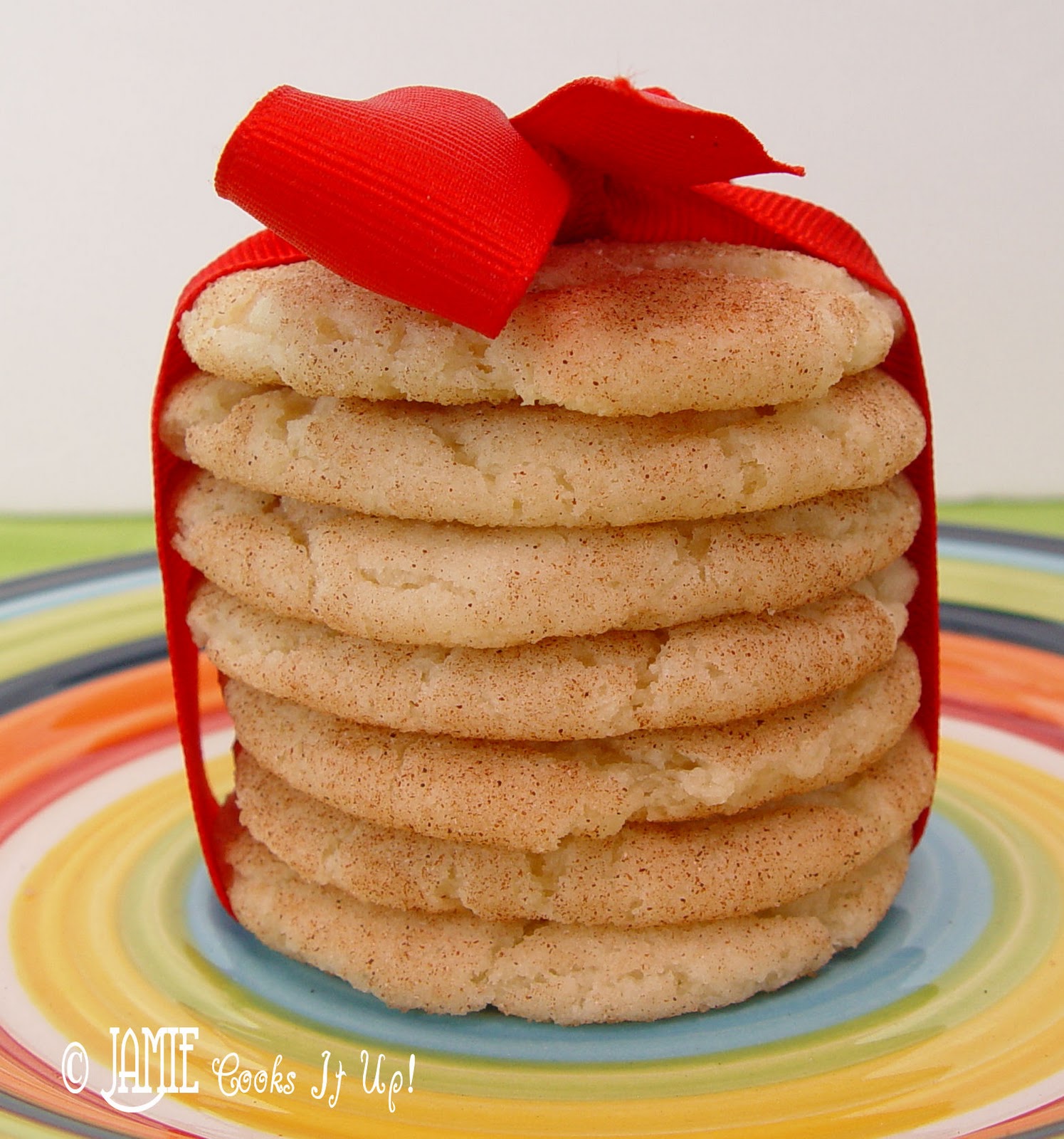 Snickerdoodle Cookies - Jamie Cooks It Up