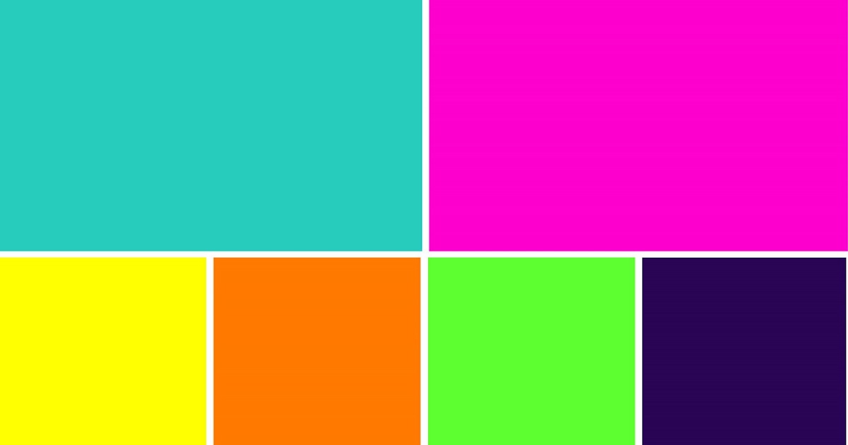 M and M Wedding: Colorful Colors