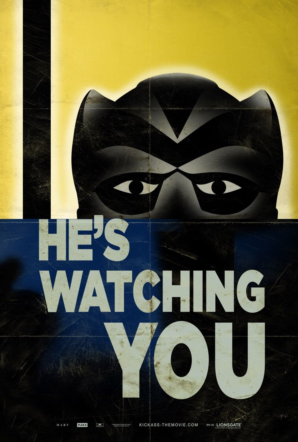 The Blot Says Kick Ass Propaganda Movie Poster Set