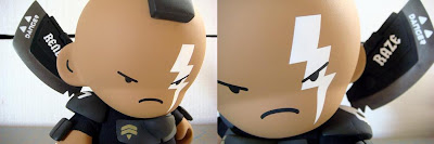 The Blot Says...: Corporal “Thundersticks” Anson Custom Munny by Huck Gee