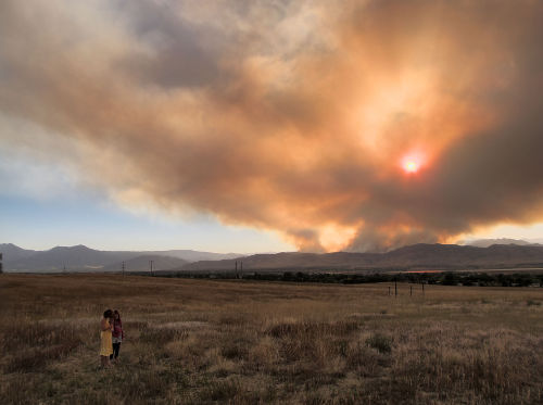 Cookistry: Fourmile Fire near Boulder, Colorado