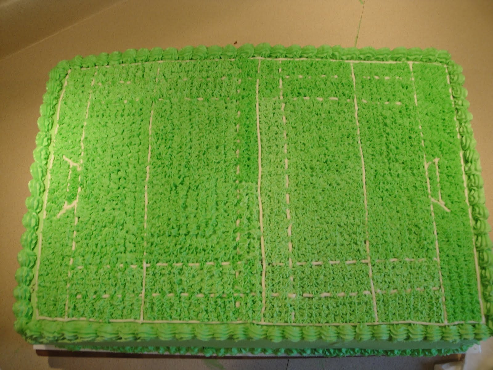Cake Mama: Up-and-Over Rugby Groom's Cake