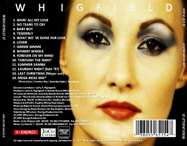 ∑nergi Bubblegum ≈≈: Whigfield - Whigfield II (1997)