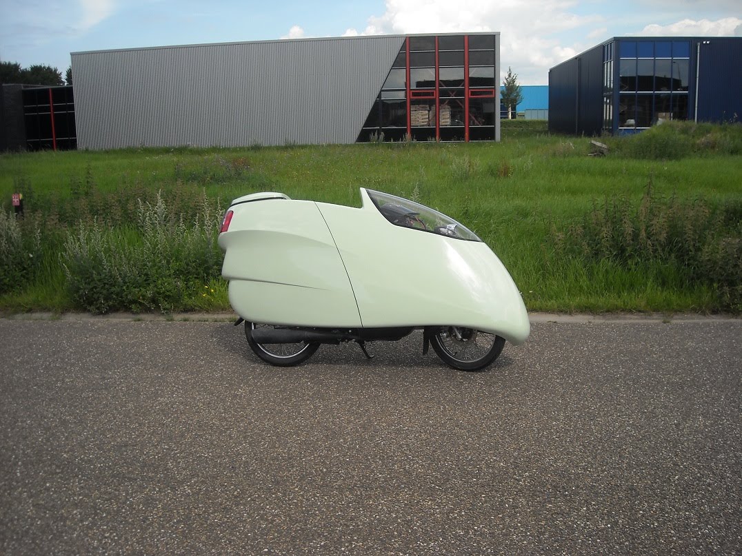 Wieringer-Velomobiel: "Ligfiets motor" ondersteuning?