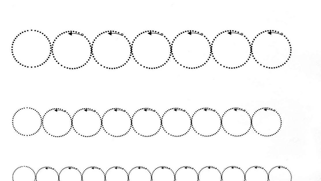 Maternelle: Graphisme, le rond