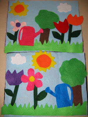 Lucky Me!: Spring Felt Board