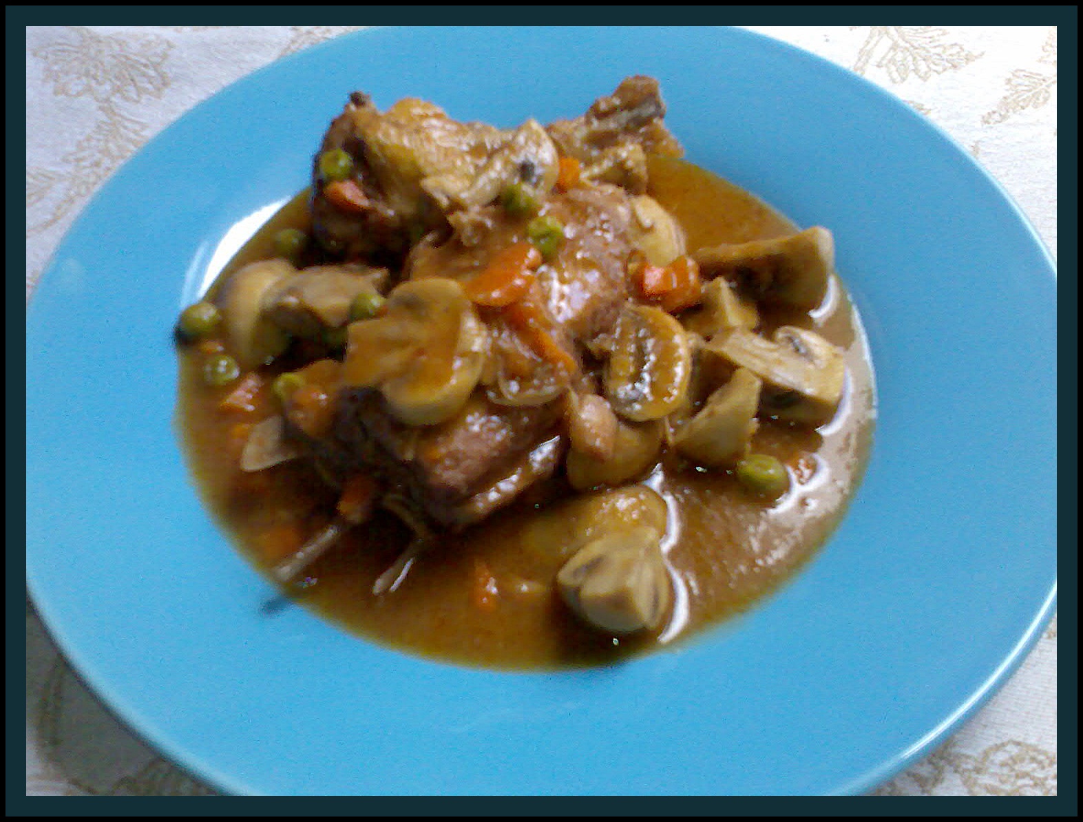 !LAS RECETAS DE MARIANT!: POLLO DE CORRAL A LA JARDINERA