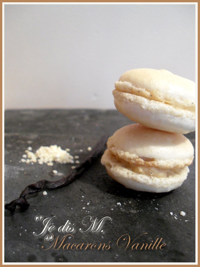 M le Macaron Vanille - Je dis M. Food & Blog Lifestyle en Normandie